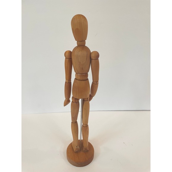 Art | Vintage Wooden Artist Mannequin Jointed Art Figure Drawing Model ...